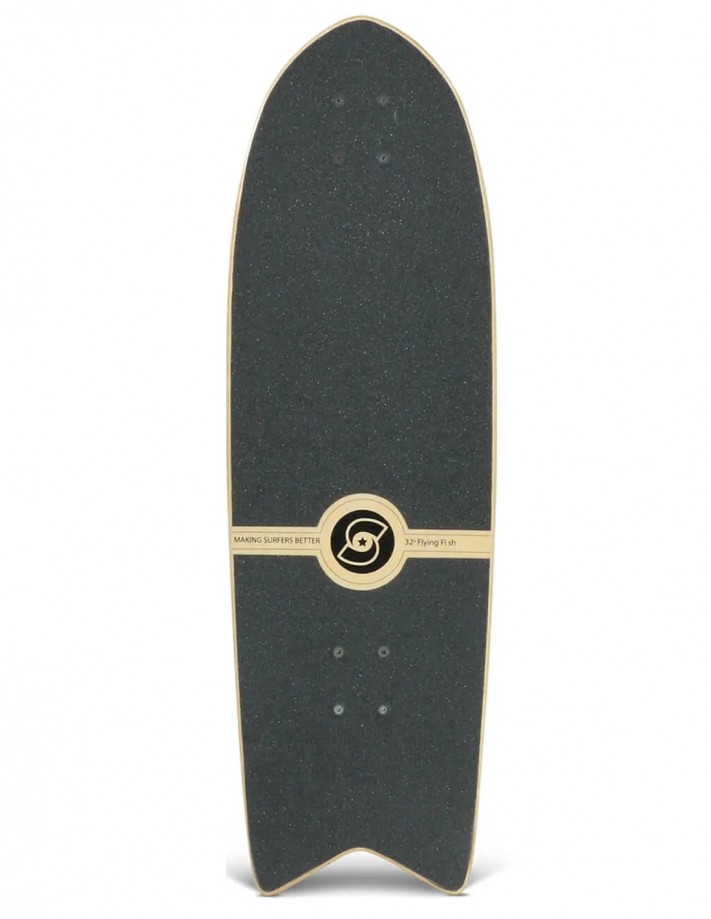 SMOOTHSTAR Flying Fish 32" Yellow - Surfskate complet