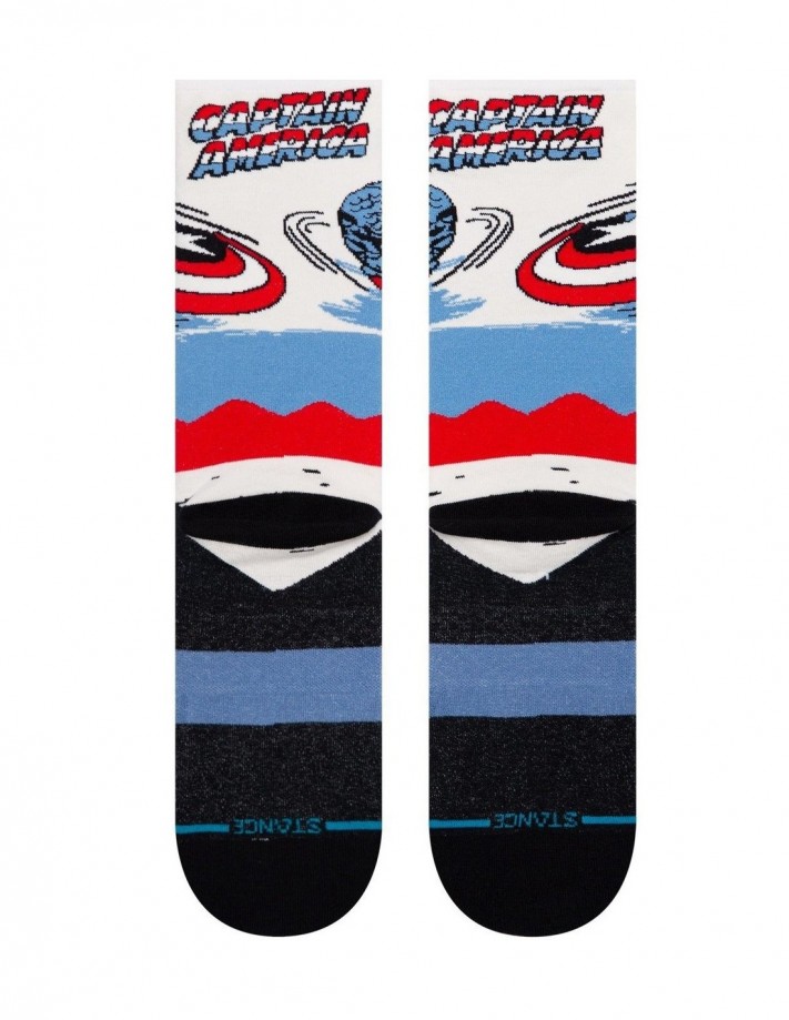 STANCE Captain America - Weiß - Socken