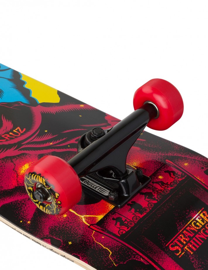 SANTA CRUZ x STRANGER THINGS Screaming Hand 8.0" - Deck von Skateboard