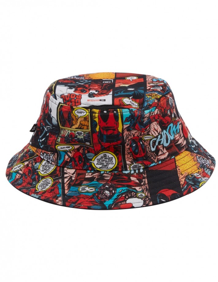DC SHOES x Marvel Deadpool - Black - Reversible Bucket Hat