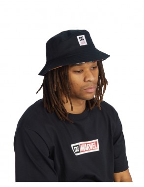 DC SHOES x Marvel Deadpool - Black - Reversible Bucket Hat