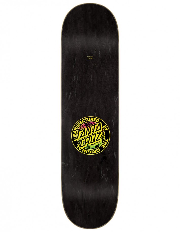 SANTA CRUZ Acidic Hand 7-Ply Birch 8.125" - Skateboard Deck
