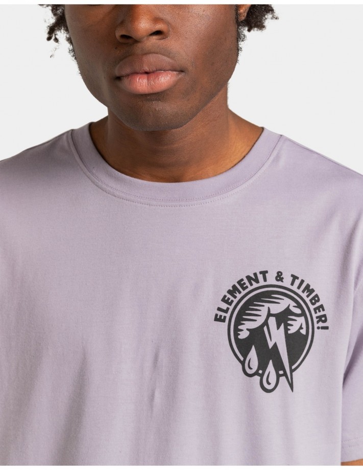 ELEMENT X Timber The Cycle - Lavender Gray - T-shirt