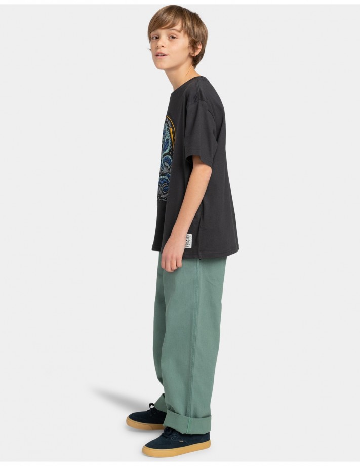 ELEMENT X Timber From The Deep - Off Black - Kids Tee