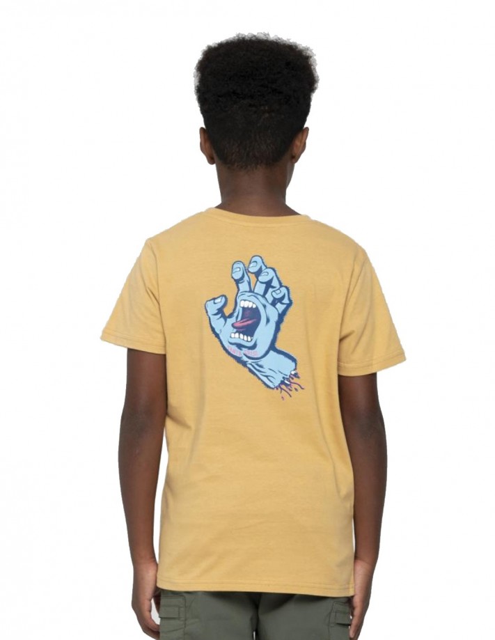 SANTA CRUZ Rigid Screaming Hand - Parchment - Children's T-shirt