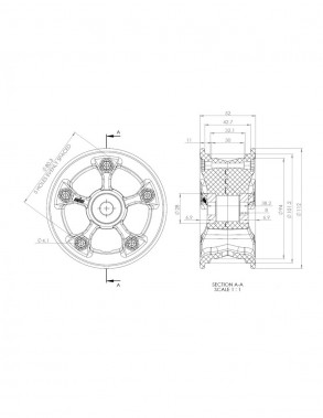 MBS Fivestar - Mountainboard rims
