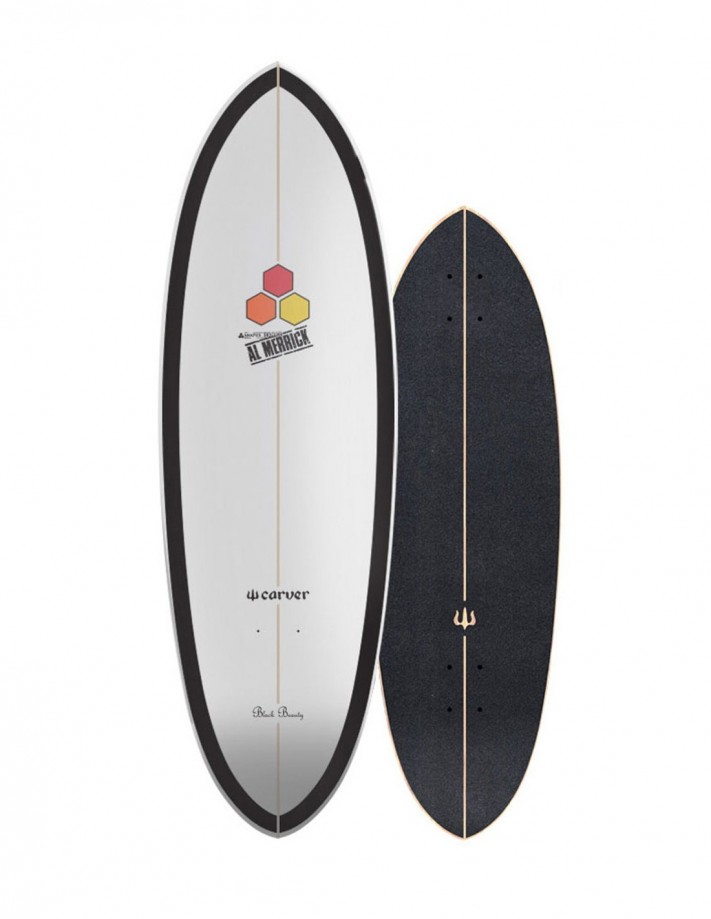 CARVER x CHANNEL ISLANDS Black Beauty 31.75" - Deck de Surfskate