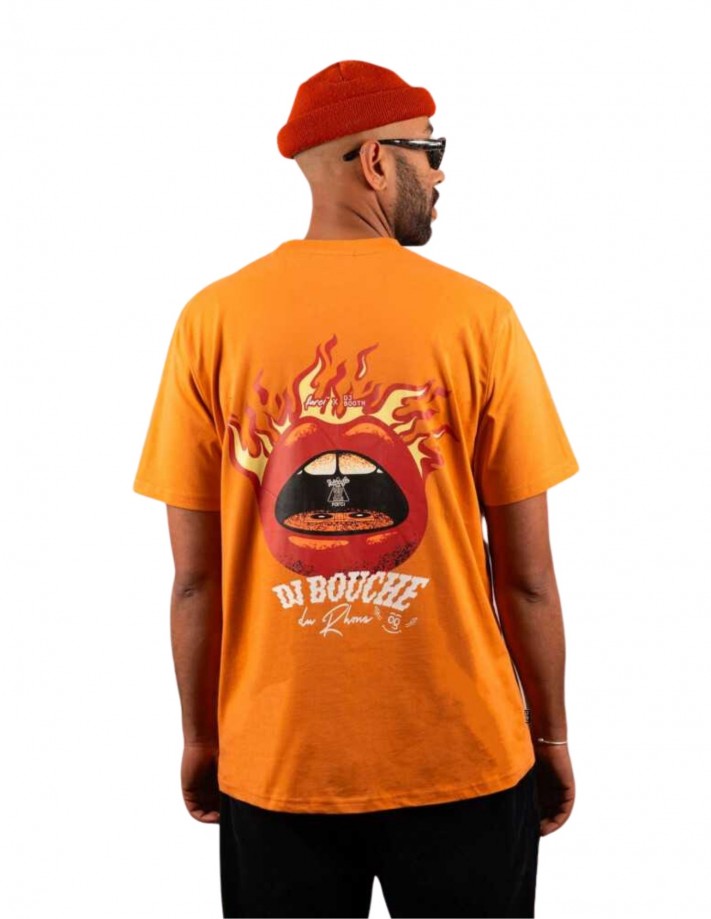FARCI DJ Bouche Copper Tan T shirt FARCI DJ Bouche Copper Tan T shirt